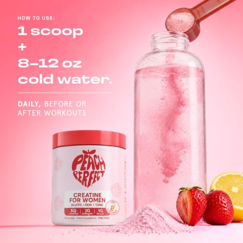 Peach Perfect creatine for energy boost