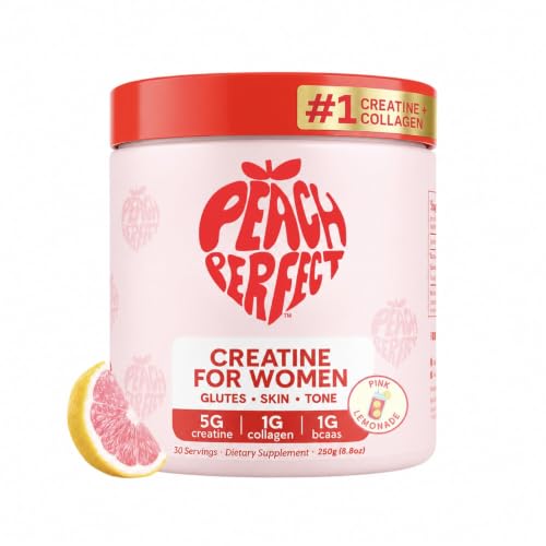 Peach Perfect creatine monohydrate powder