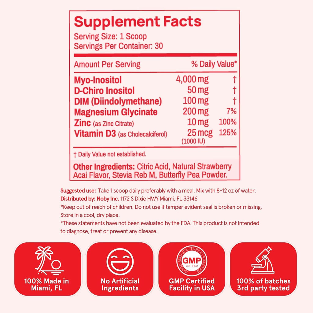 Peach Perfect inositol for seniors