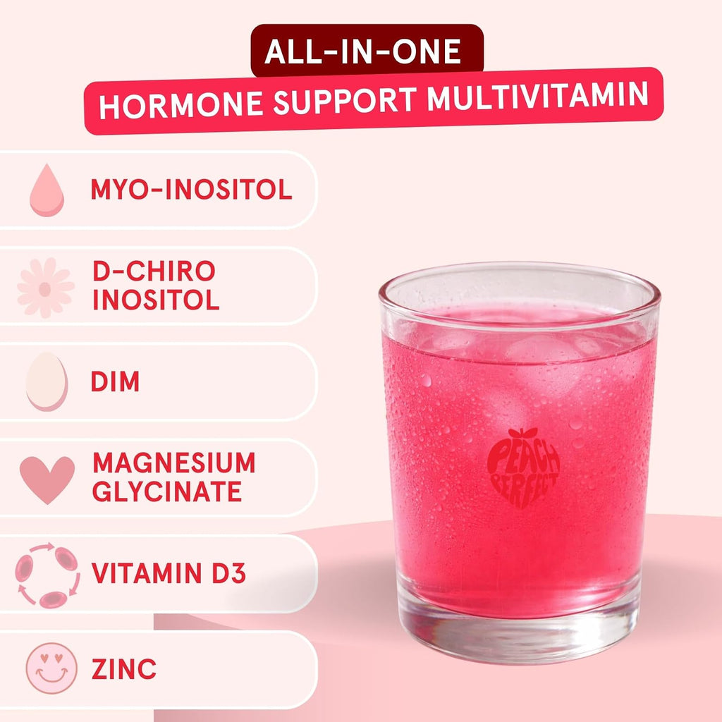 Peach Perfect kids multivitamin powder