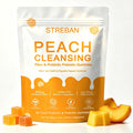 Peach probiotic fiber gummies