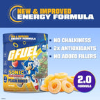 Peach ring candy pre-workout mix