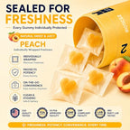 Peach8 kids vitamins with 2 billion probiotics
