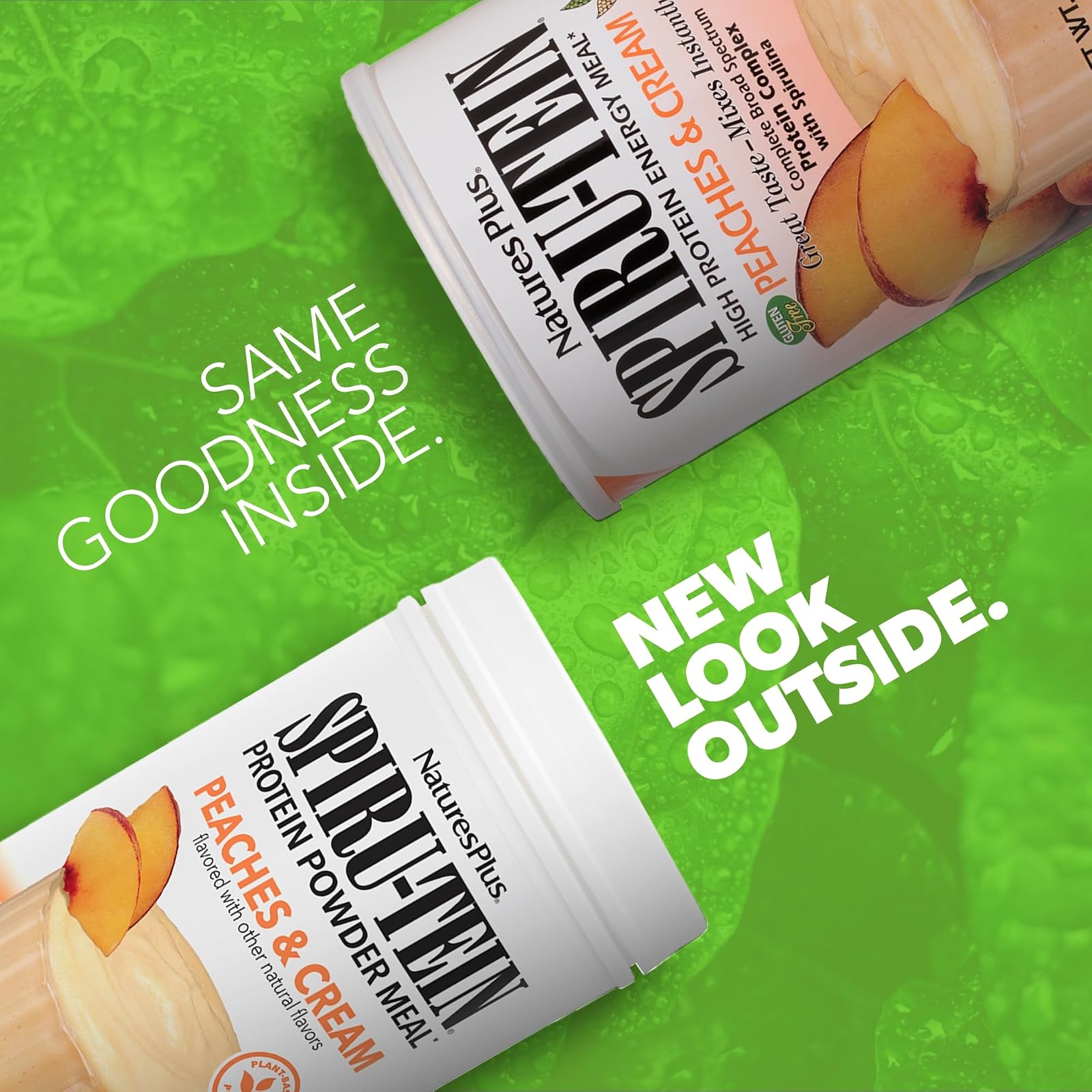 Peaches and cream protein shake