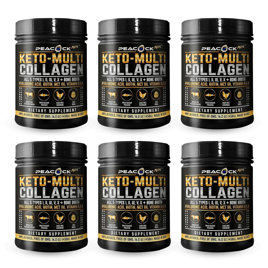 Peacock Max multi collagen protein powder