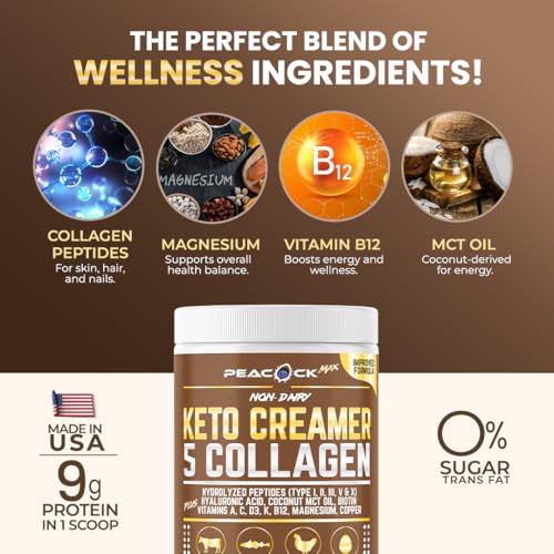 Peacock Max multivitamin collagen blend