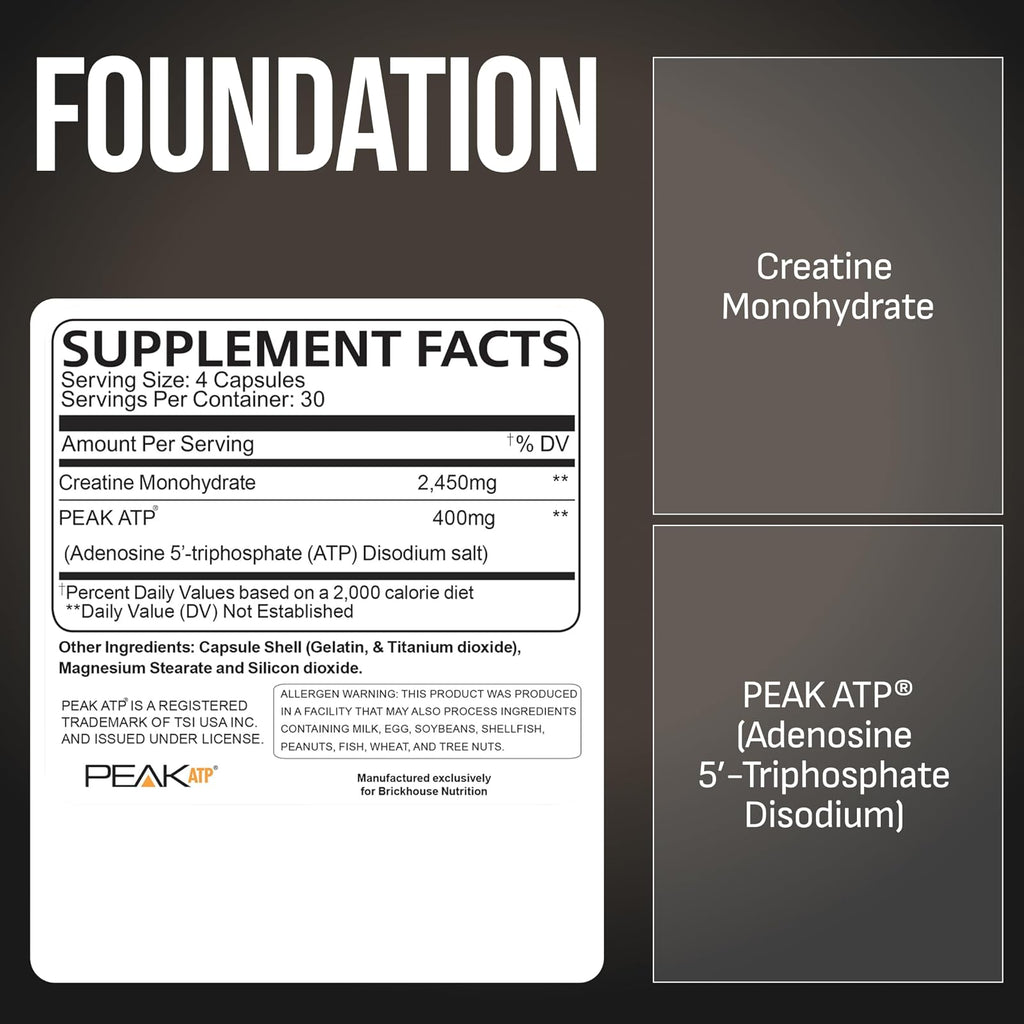 Peak ATP® creatine for enhanced performance