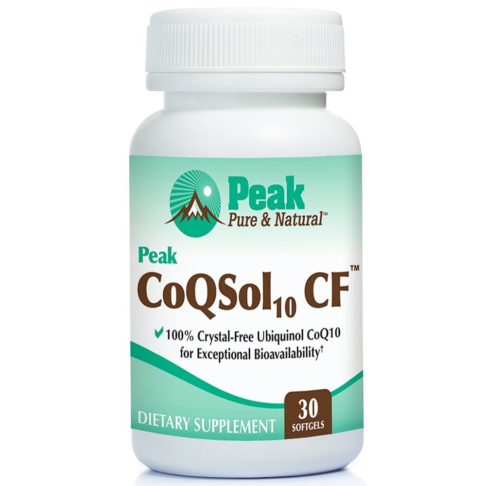 Peak CoQSol10 Ubiquinol supplement benefits