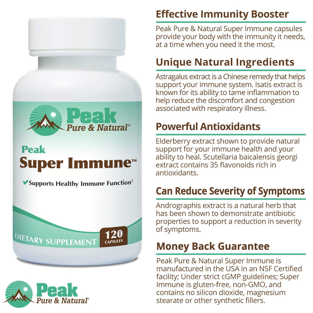Peak elderberry for daily immune boost