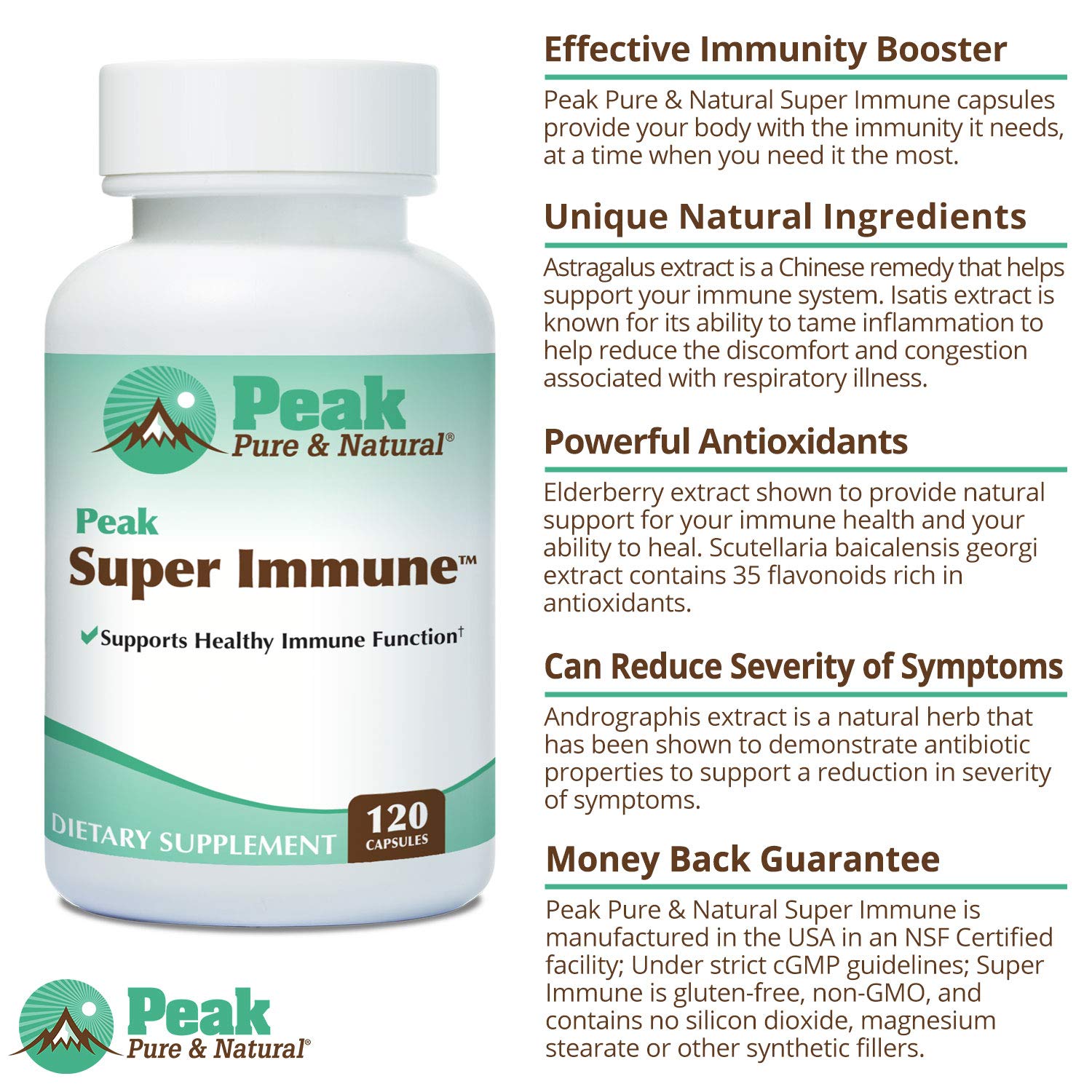 Peak elderberry for daily immune boost