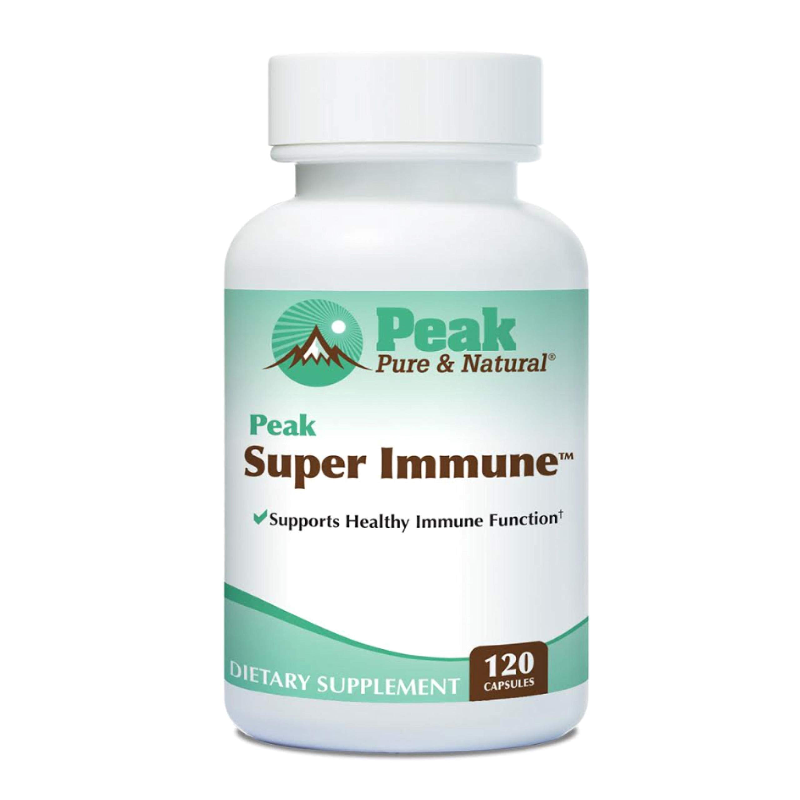 Peak elderberry immune support capsules
