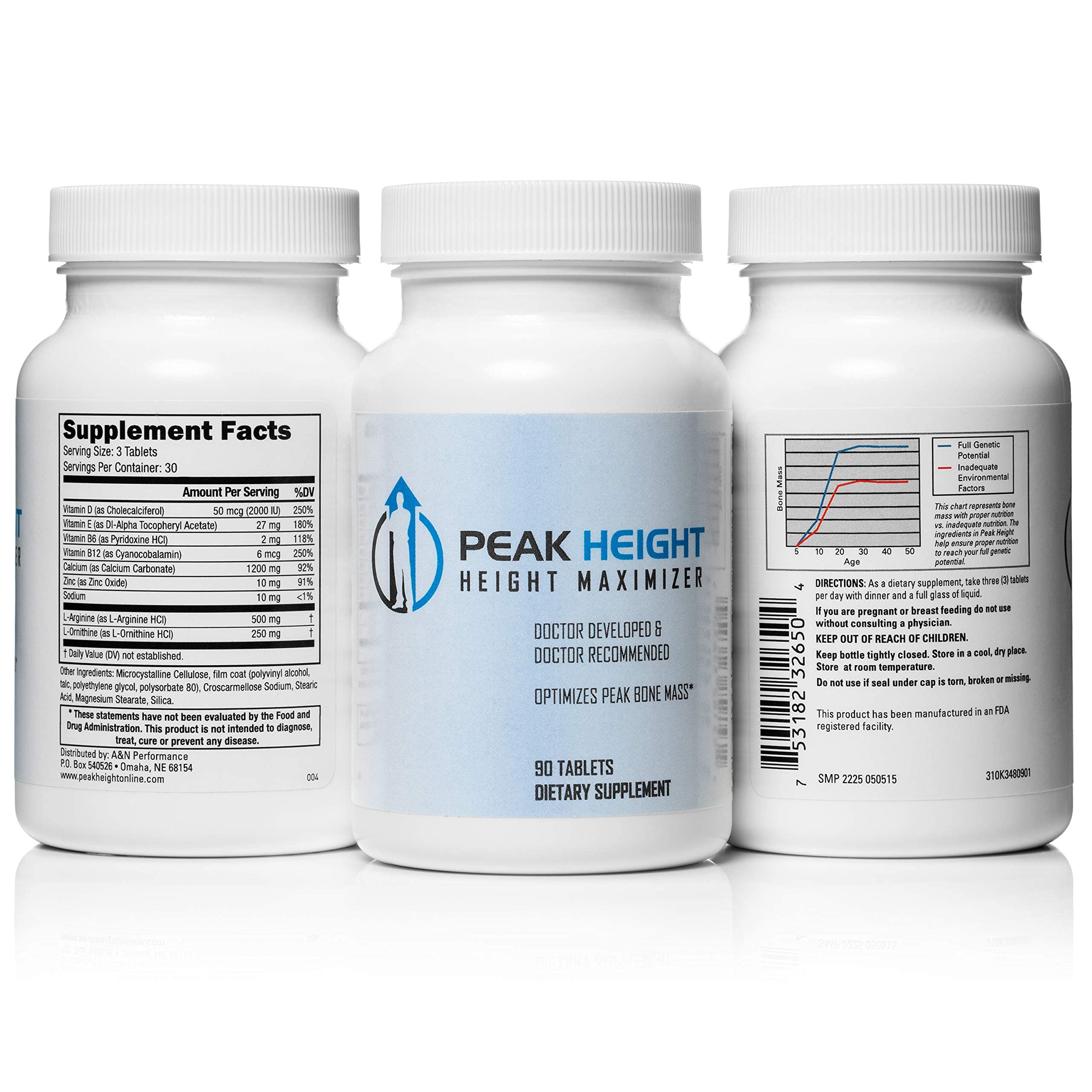 Peak Height grow taller supplements