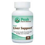 Peak liver support milk thistle supplement