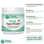 Peak Organic superfood for smoothies