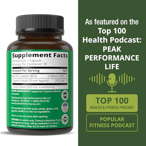 Peak Performance digestive aid for comfort
