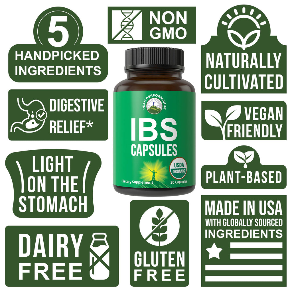 Peak Performance herbal capsules for relief