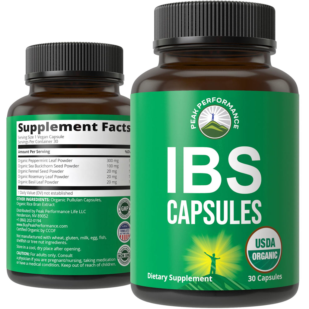 Peak Performance herbal supplements for digestion