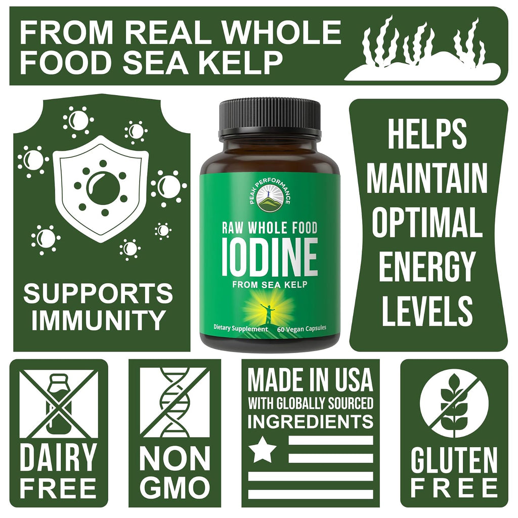 Peak Performance kelp capsules