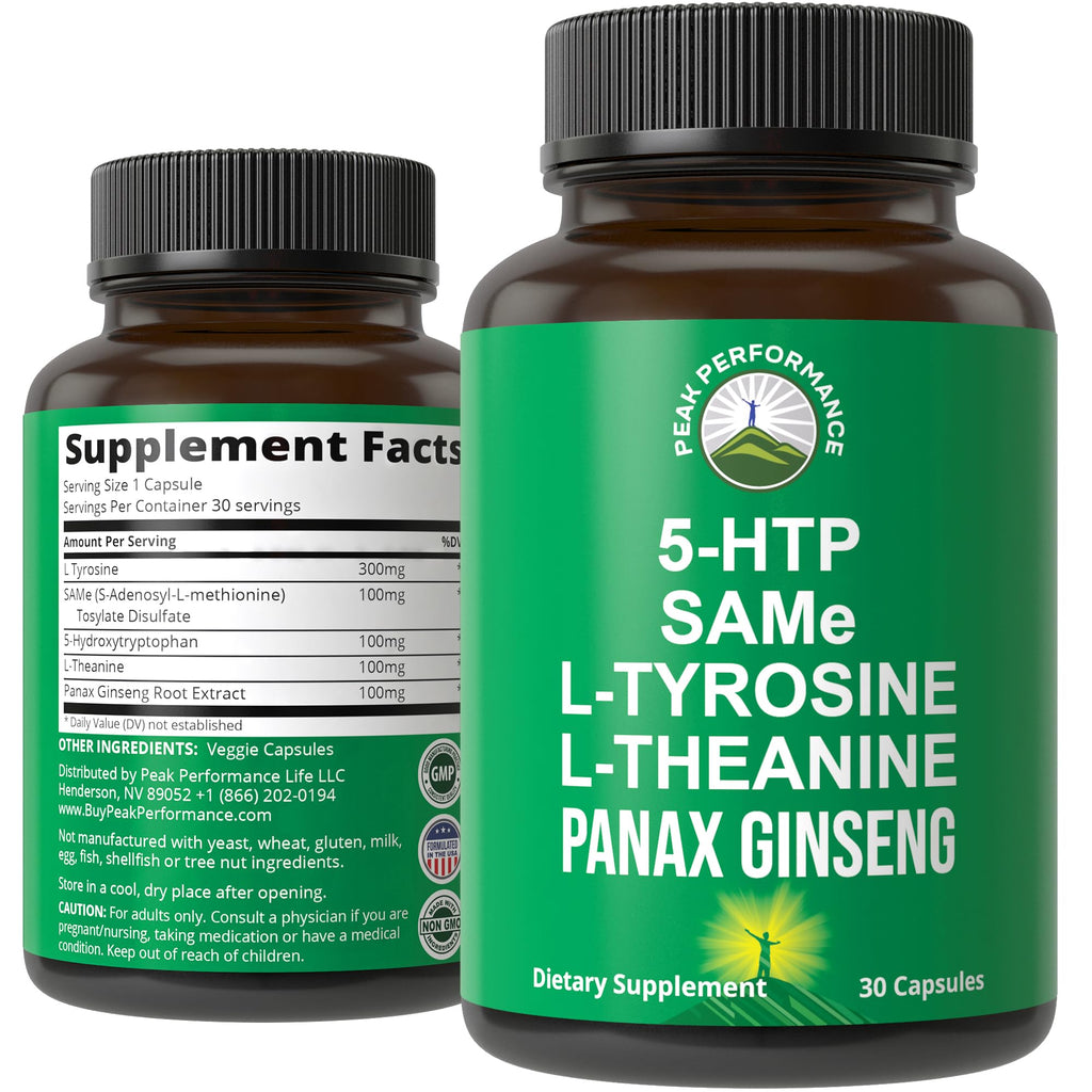 Peak Performance mood support capsules