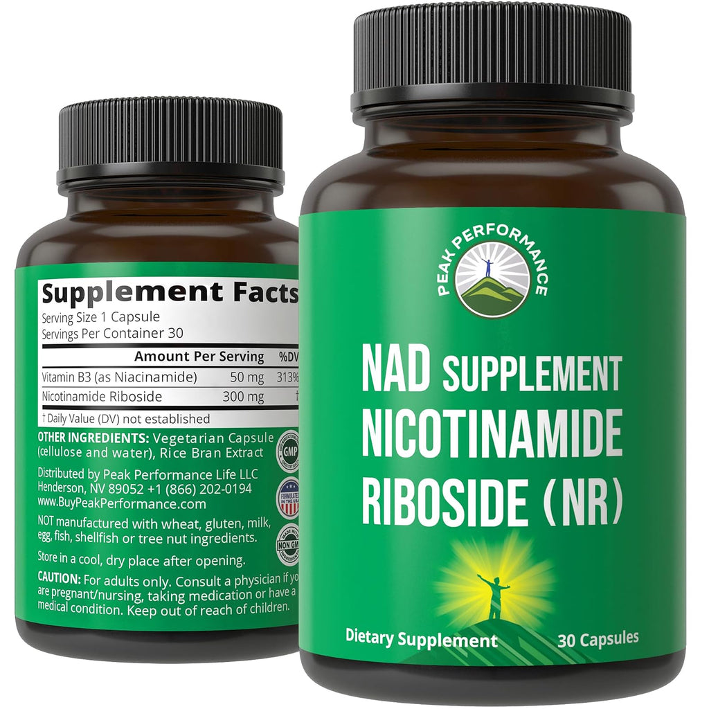 Peak Performance Nicotinamide Riboside capsules