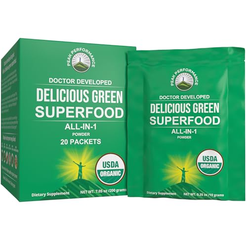 Peak Performance organic greens powders