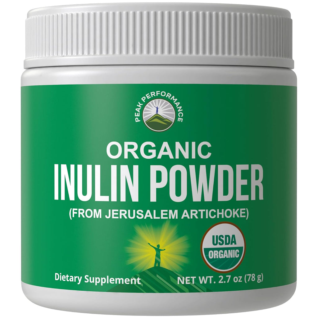 Peak Performance organic inulin powder benefits
