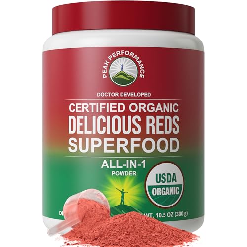 Peak Performance organic reds superfood powder