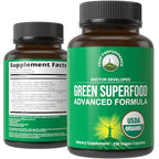 Peak Performance organic super greens capsules