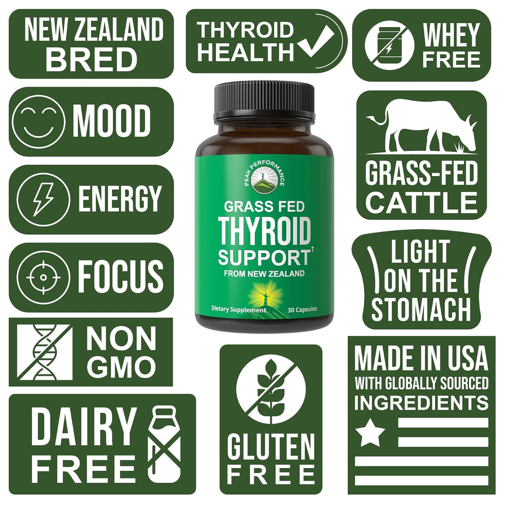 Peak Performance thyroid extract for wellness