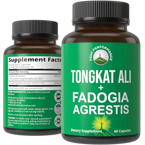 Peak Performance Tongkat Ali benefits