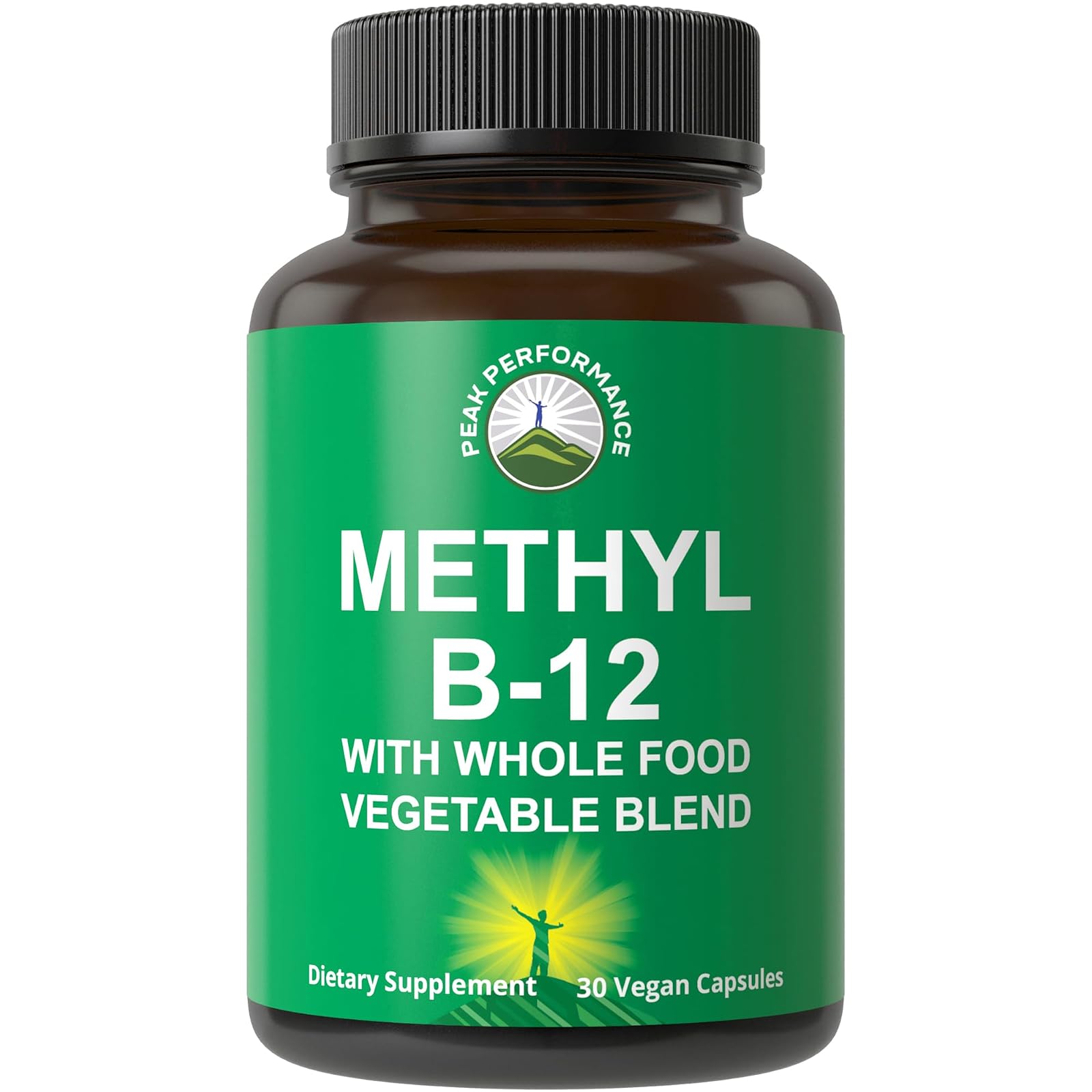 Peak Performance vitamin B12 capsules