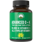 Peak Performance vitamin D capsules