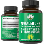 Peak Performance vitamin D softgels