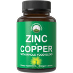 Peak Performance zinc capsules for immunity