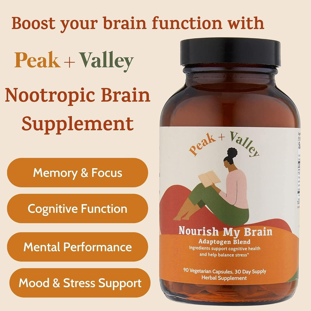 peak + valley lion's mane supplement