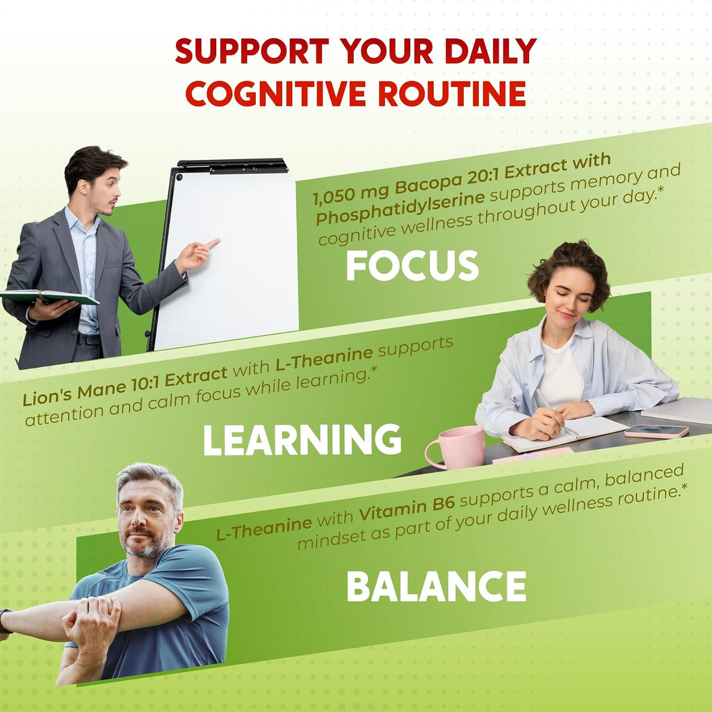PeakPury Bacopa for mental clarity