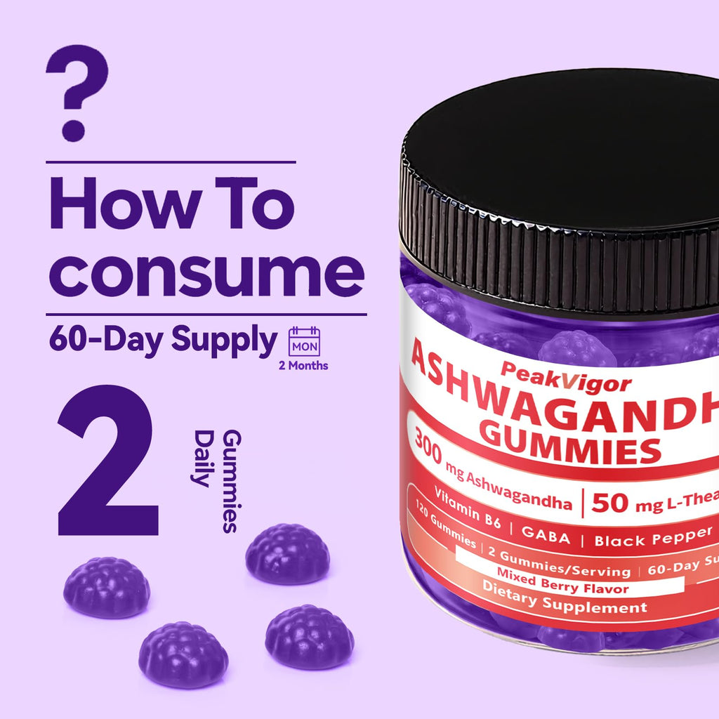 PeakVigor gummies support mental clarity