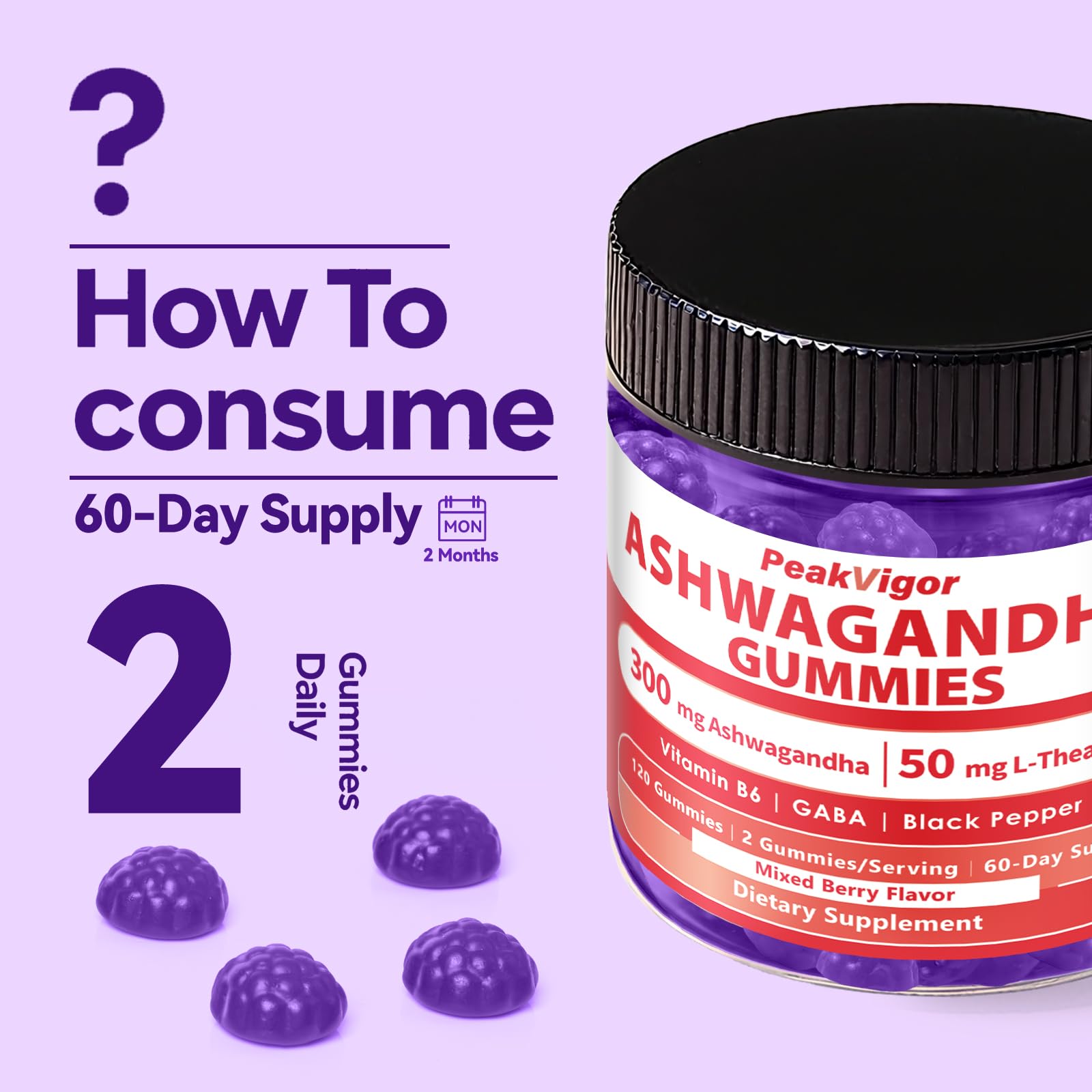 PeakVigor gummies support mental clarity
