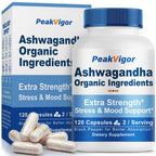 PeakVigor organic ashwagandha capsules