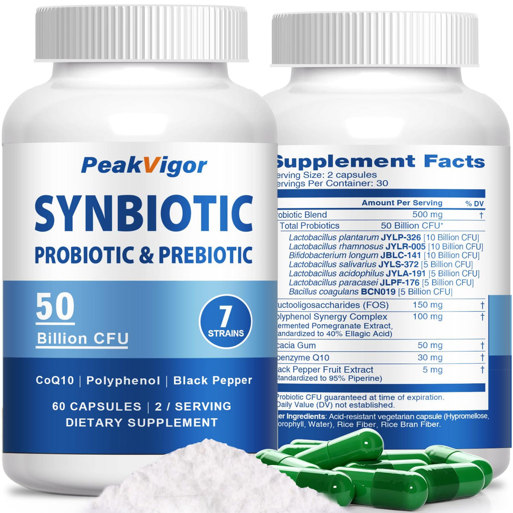 PeakVigor probiotic supplement for gut health