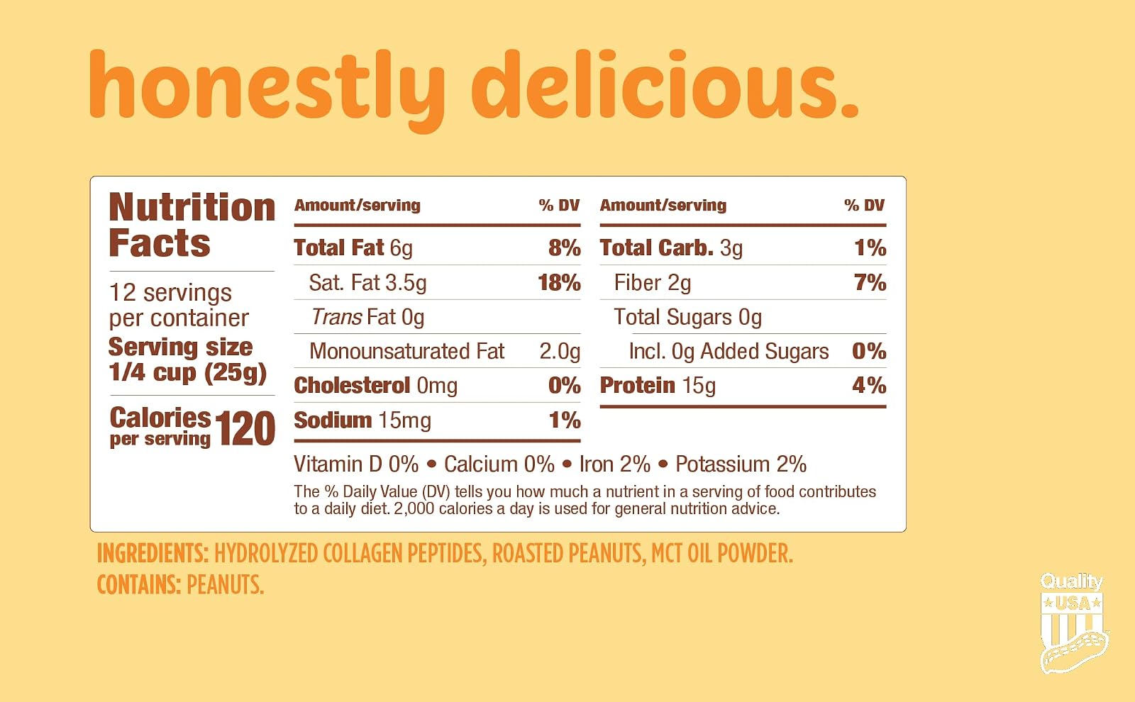 peanut butter collagen peptides