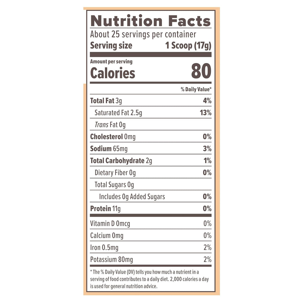 Peanut butter flavour collagen fuel