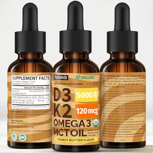 Peanut butter vitamin D drops for energy