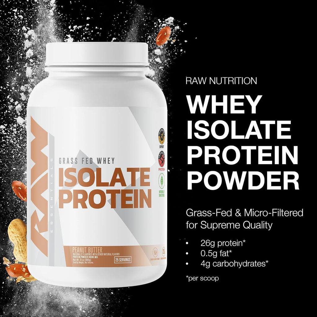 Peanut butter whey protein isolate