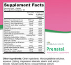 Peapod prenatal multivitamin with essential nutrients