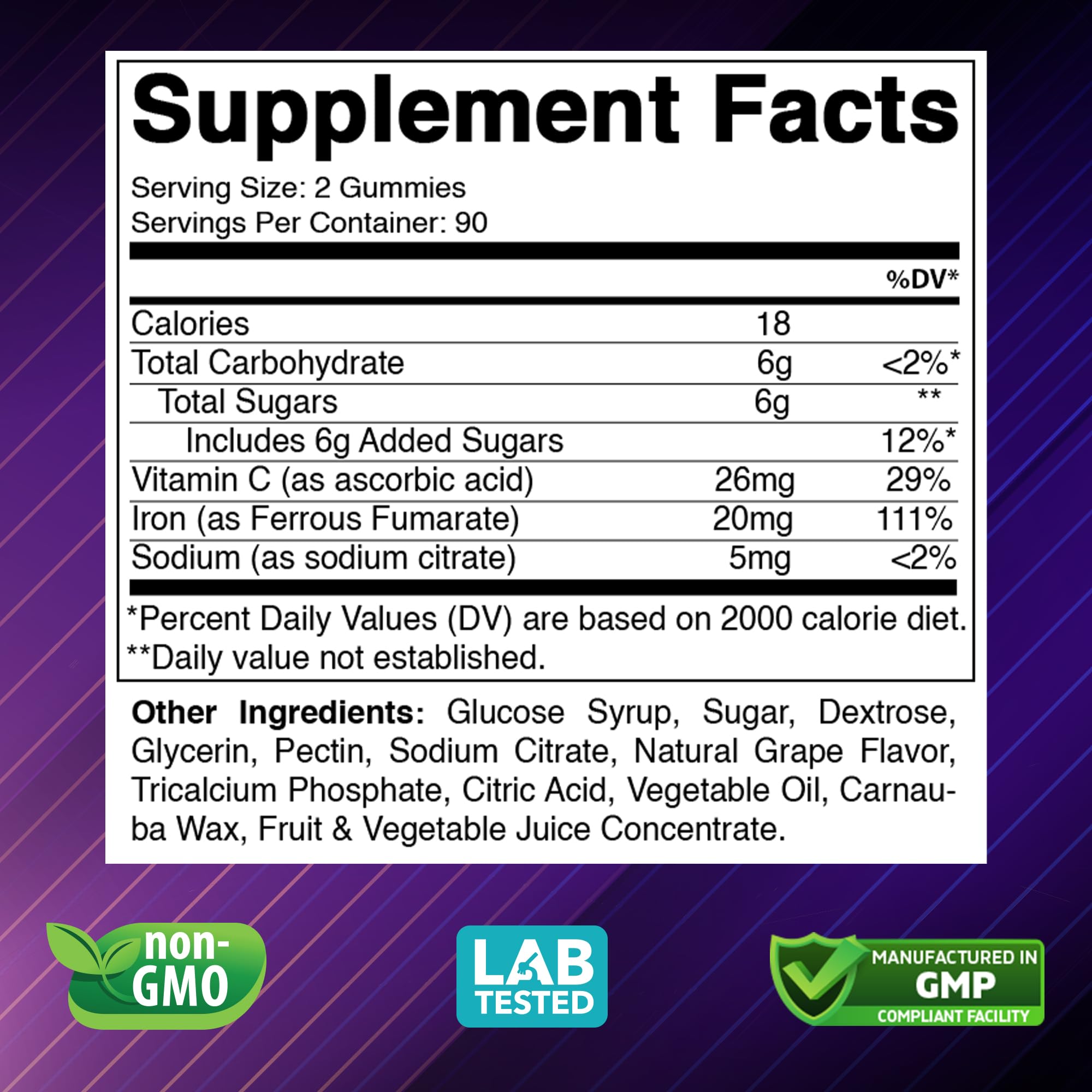 pectin-based iron supplements for health
