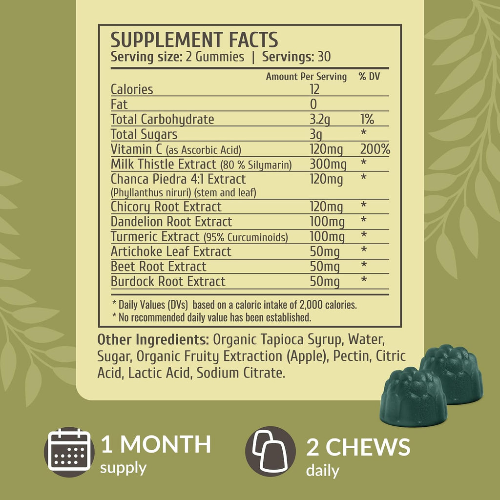 pectin-based liver support chews for wellness