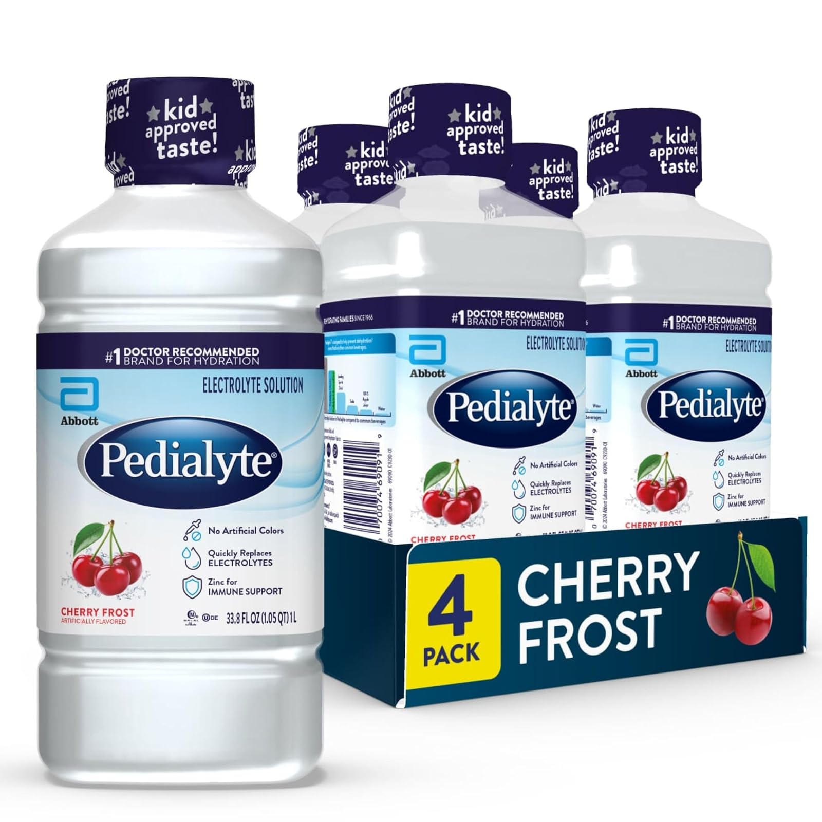 Pedialyte Cherry Frost electrolyte drink