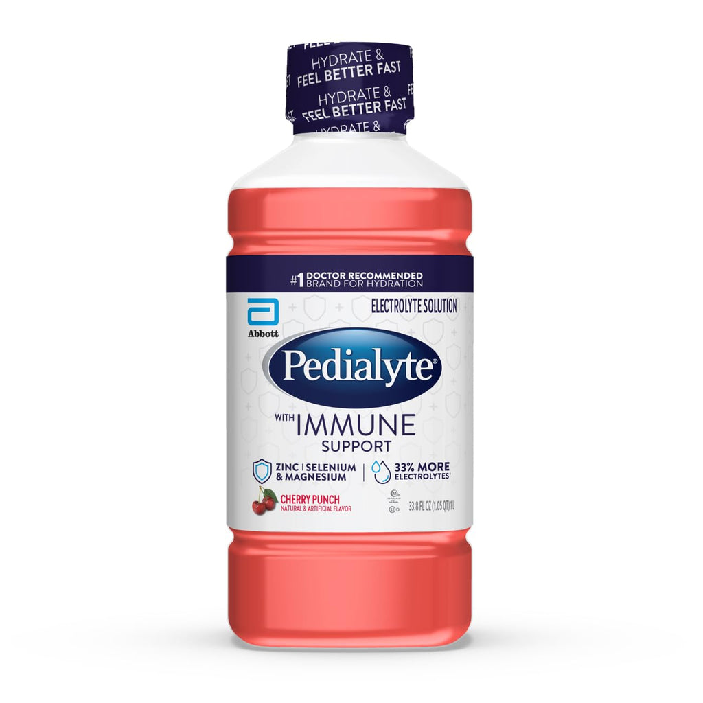 Pedialyte Cherry Punch hydration solution