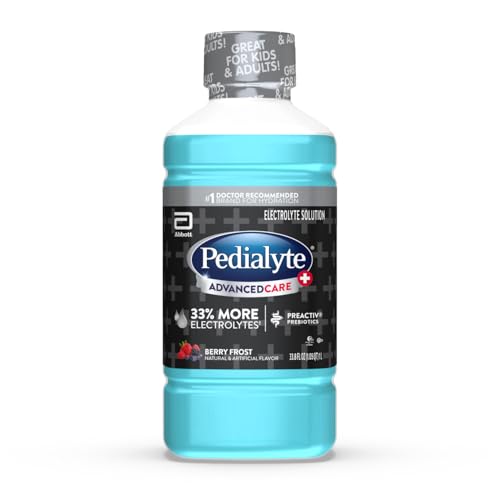 Pedialyte electrolyte drink for hydration